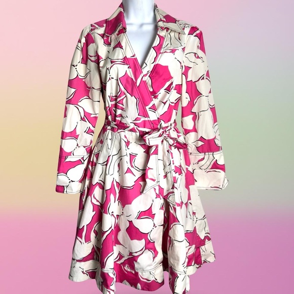 Diane Von Furstenberg | Dresses | Diane Von Furstenberg Jadrian Floral ...